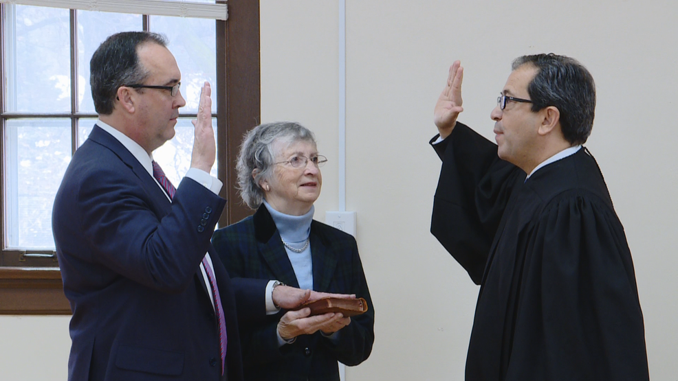 Miles Bottrill sworn in as newest Onondada County Legislator | WSTM