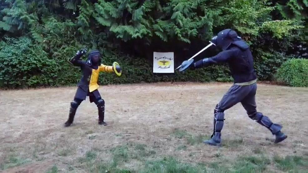 Man says he was stabbed in the eye during sword-fighting class, files ...