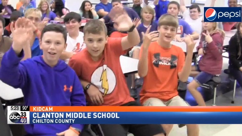 ABC 33/40 KidCam: Clanton Middle School | WBMA